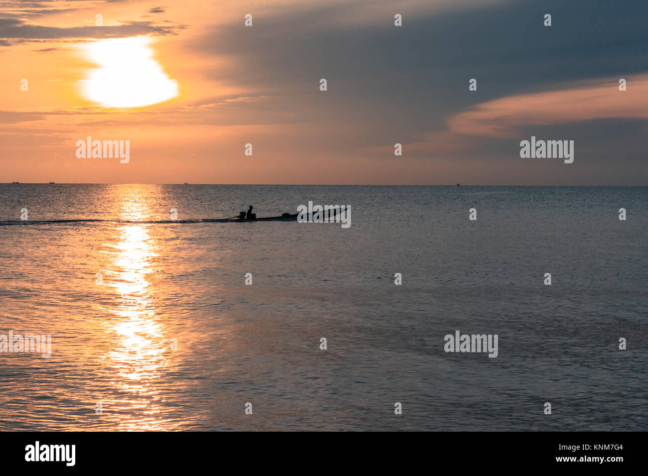 Morning fishing lifestyle near the coast Stock Photo - Alamy