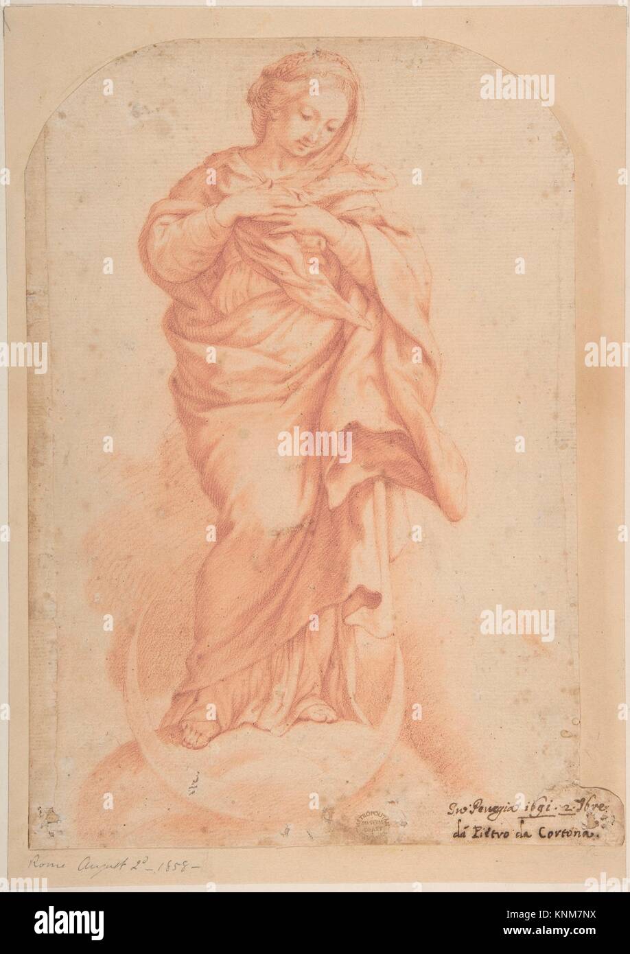 The Virgin Immaculate. Artist: After Pietro da Cortona (Pietro ...