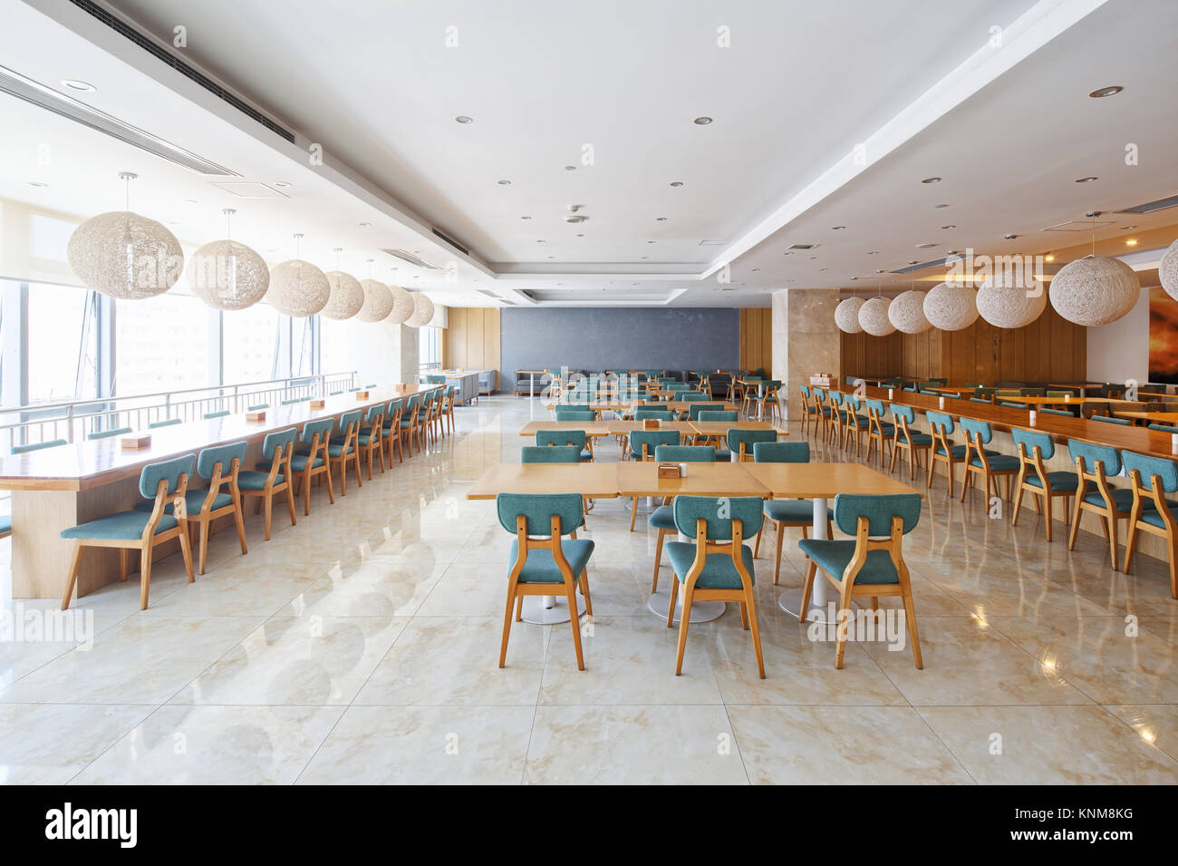 Modern cafeteria hi-res stock photography and images - Alamy