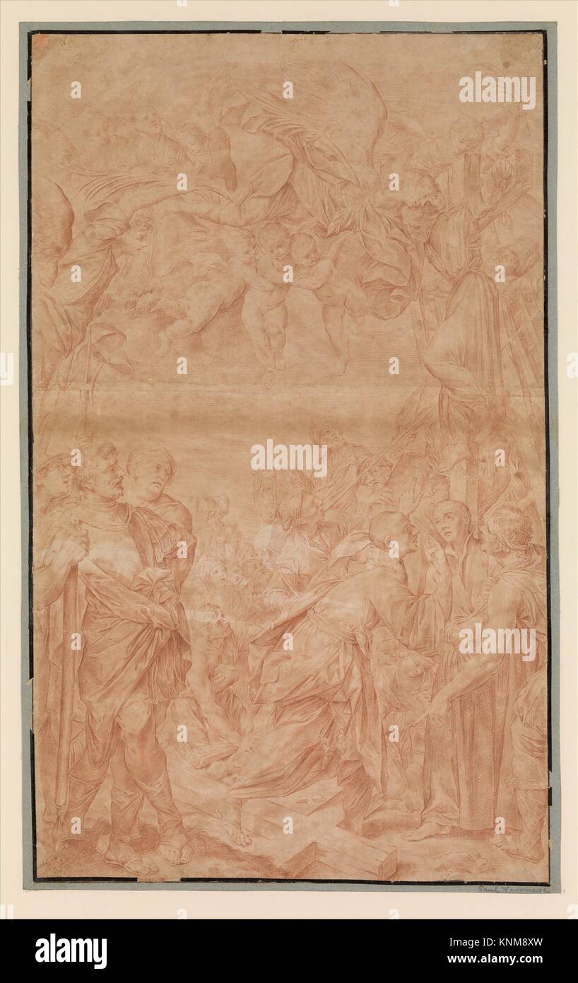 Crucifixion with a donor hi-res stock photography and images - Alamy