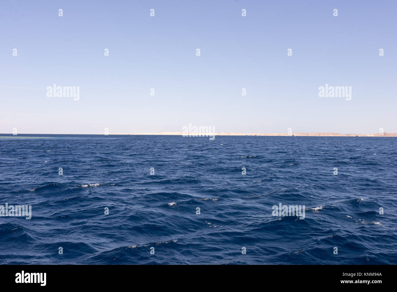 beautiful blue sea and sky Stock Photo - Alamy