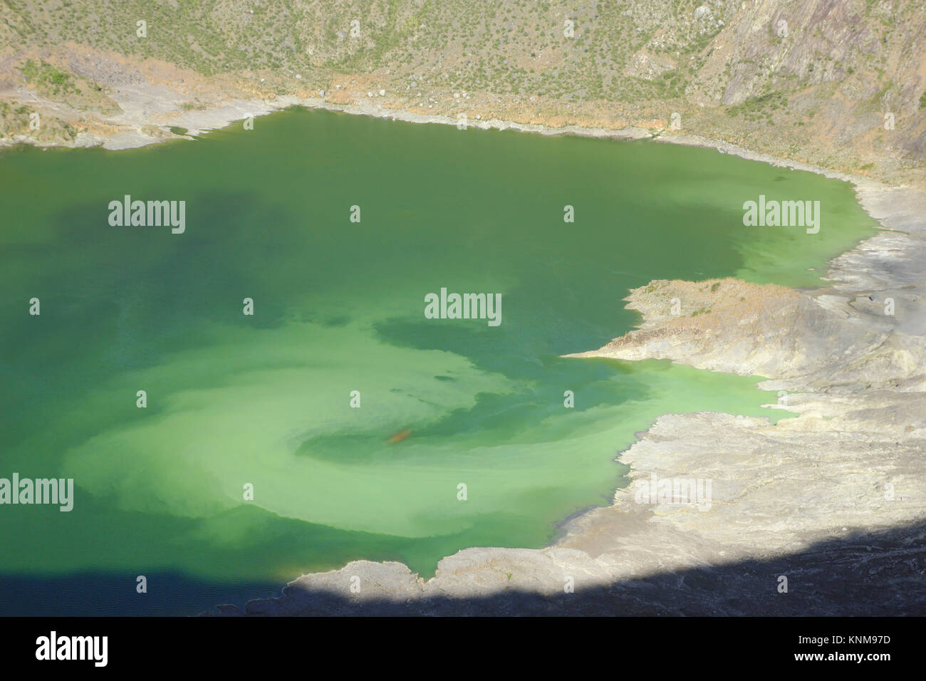 El Chichón (Chichonal) crater lake, Chiapas, Mexico Stock Photo - Alamy