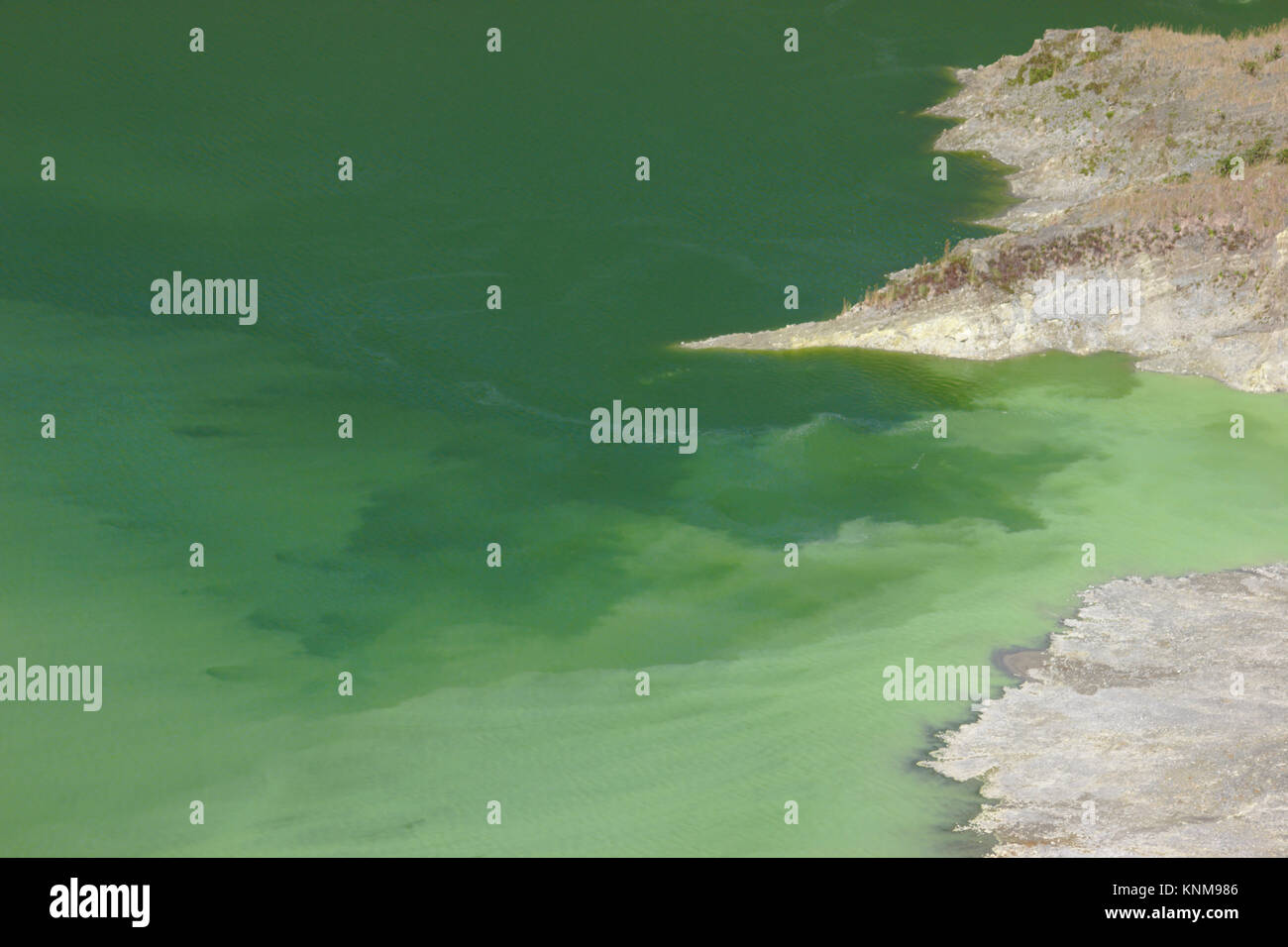 El Chichón (Chichonal) crater lake, Chiapas, Mexico Stock Photo - Alamy