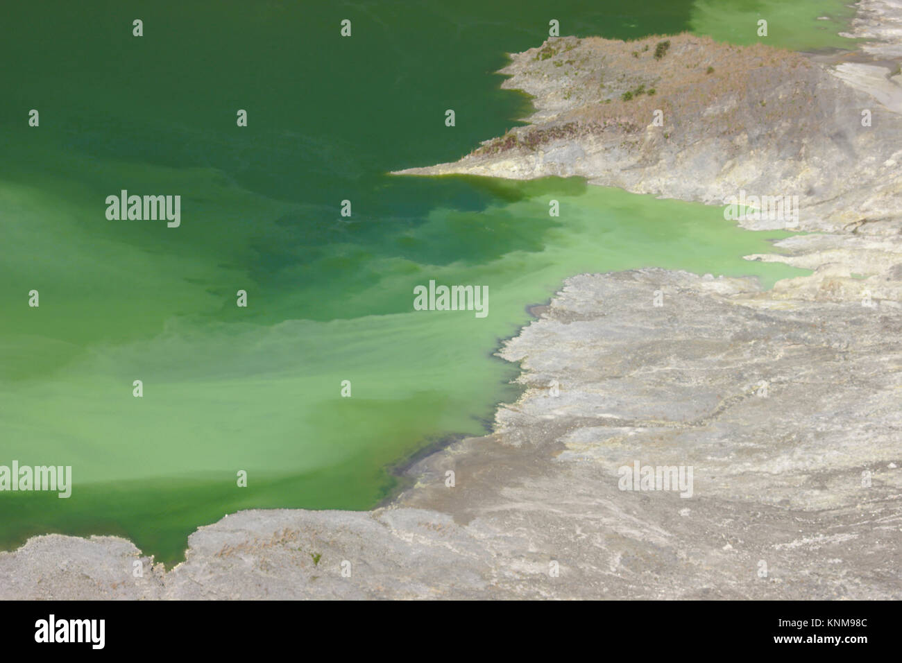 El Chichón (Chichonal) crater lake, Chiapas, Mexico Stock Photo - Alamy