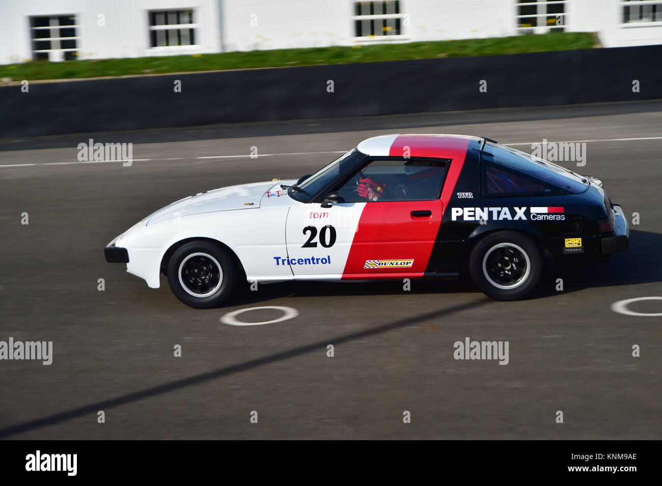 Ian Cowley, Patrick Watts, Mazda RX7, Gerry Marshall Trophy, Goodwood ...