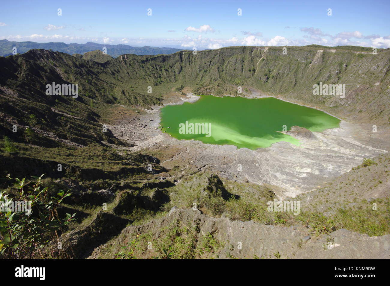 El Chichón (Chichonal) crater lake, Chiapas, Mexico Stock Photo - Alamy