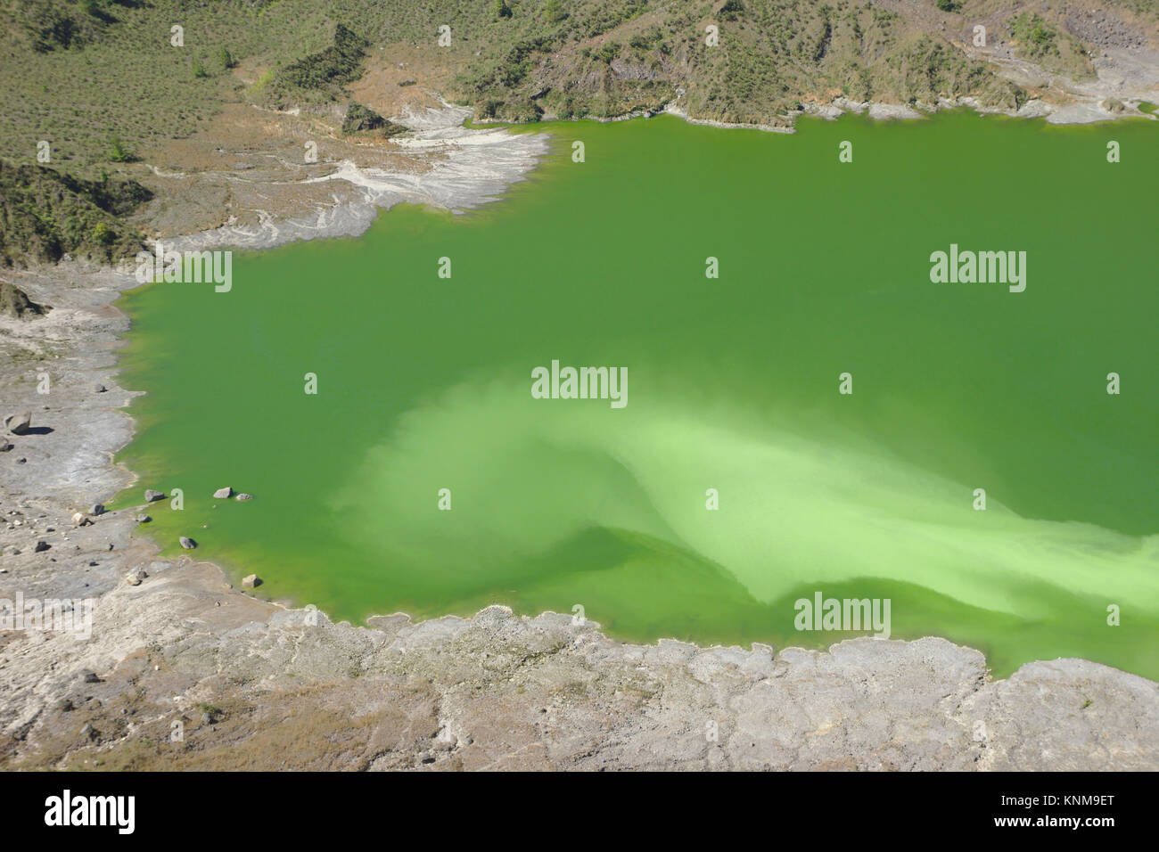 El Chichón (Chichonal) crater lake, Chiapas, Mexico Stock Photo - Alamy