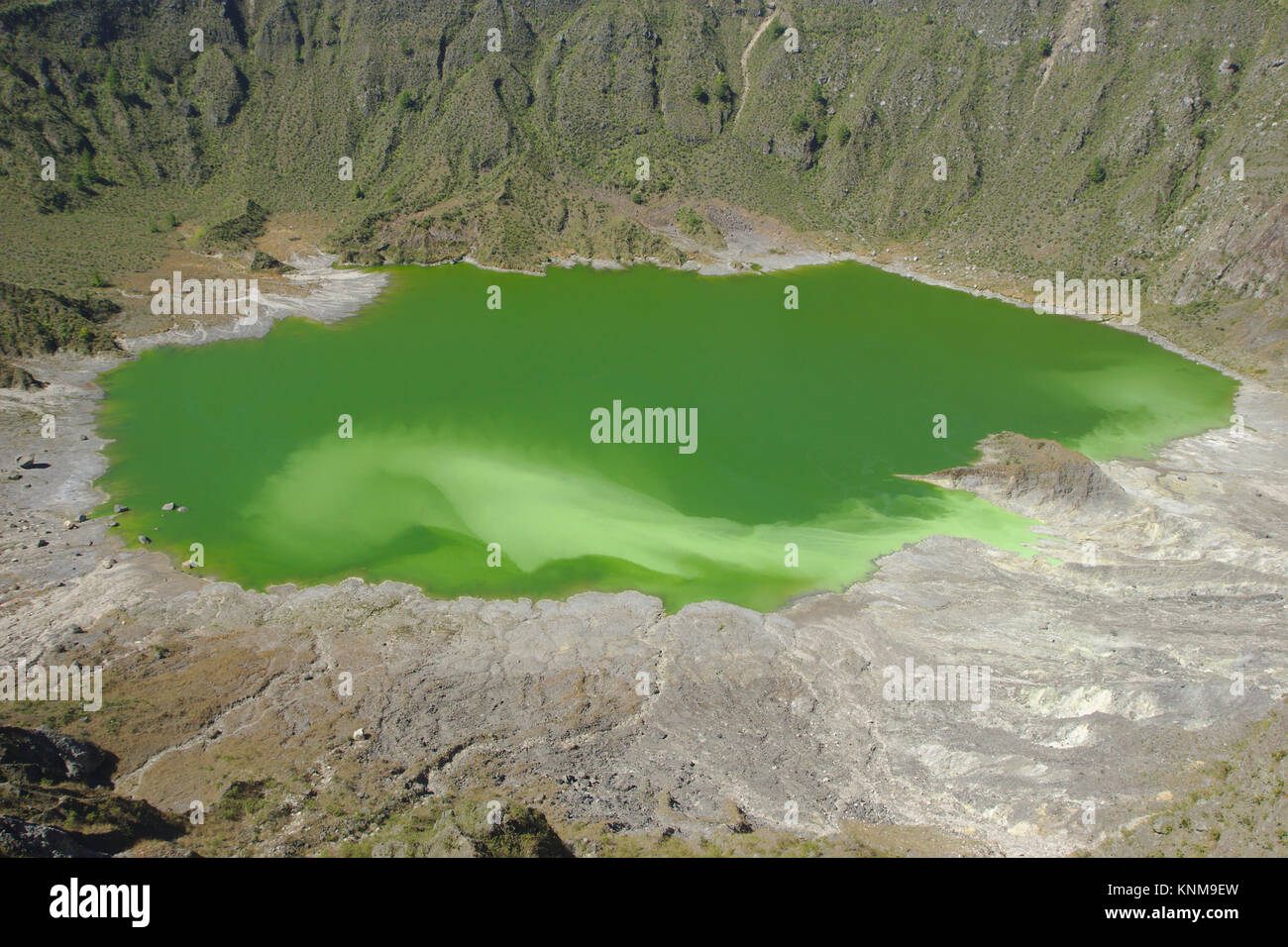 El Chichón (Chichonal) crater lake, Chiapas, Mexico Stock Photo - Alamy