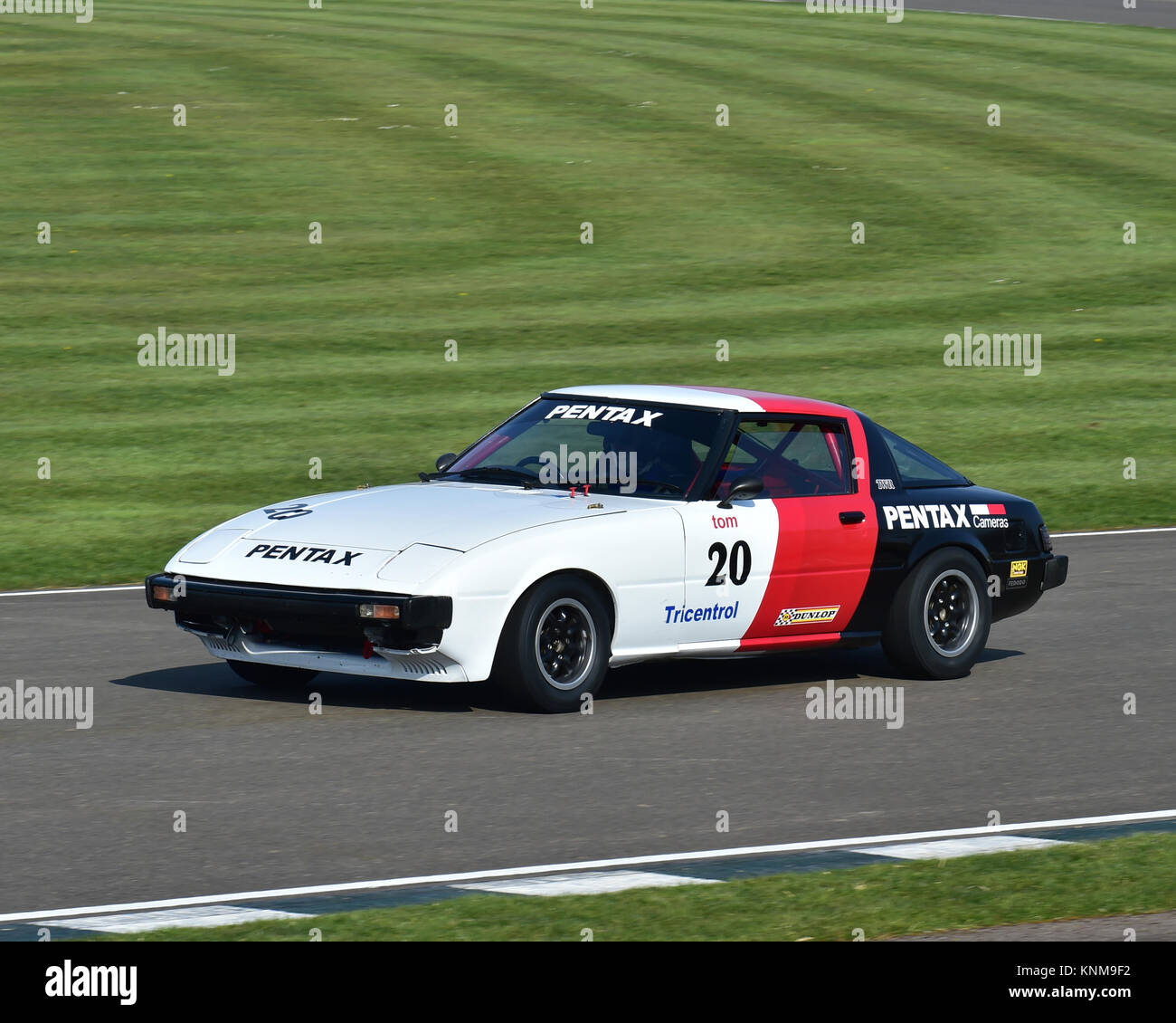 Ian Cowley, Patrick Watts, Mazda RX7, Gerry Marshall Trophy, Goodwood ...