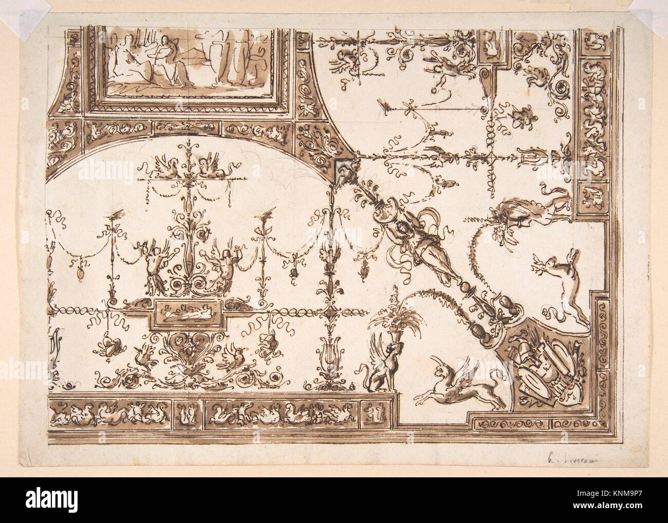 Grotesque ornament design hi-res stock photography and images - Alamy