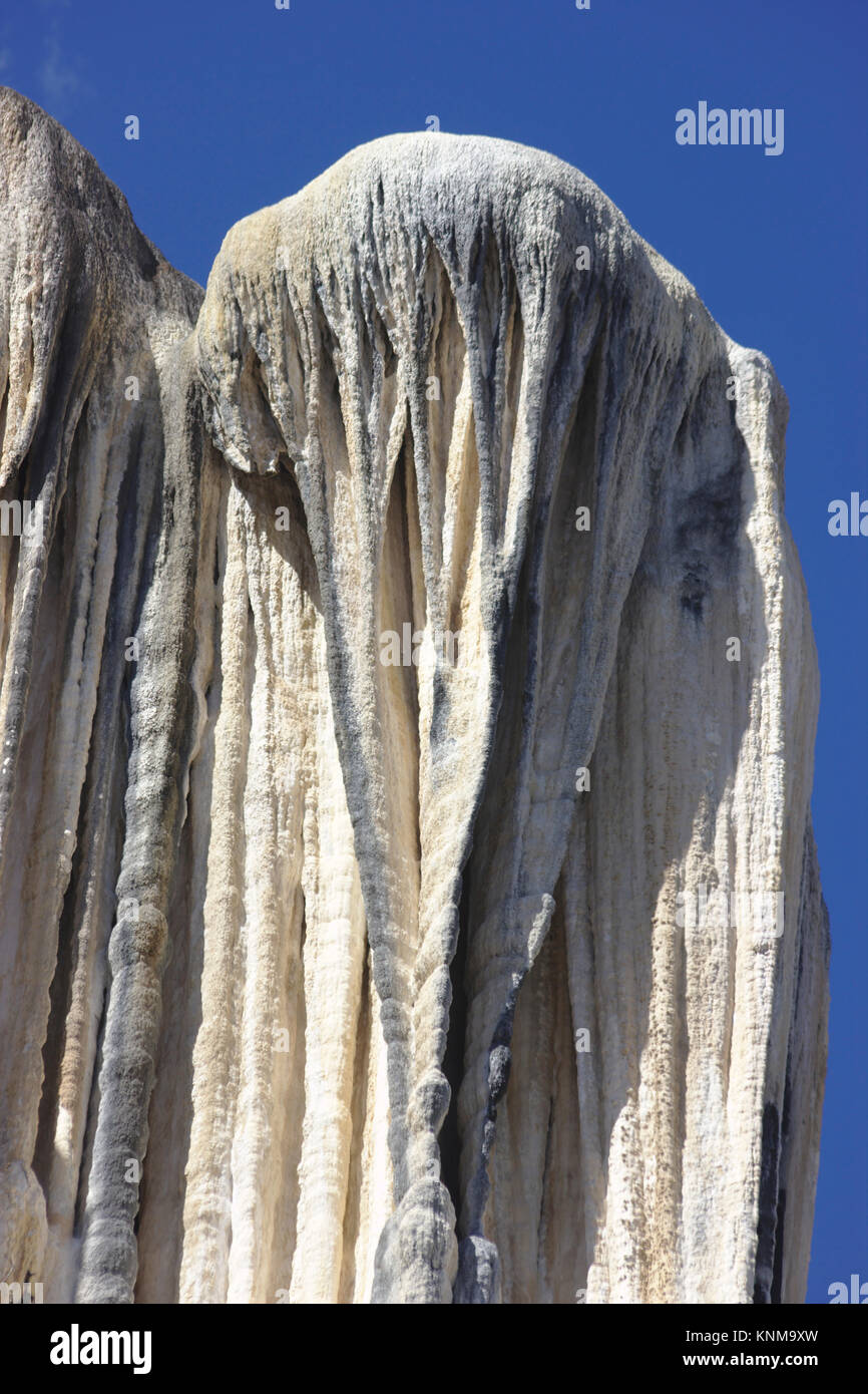 Hierve el Agua, cascadas petrificadas, Oaxaca, Mexico Stock Photo - Alamy