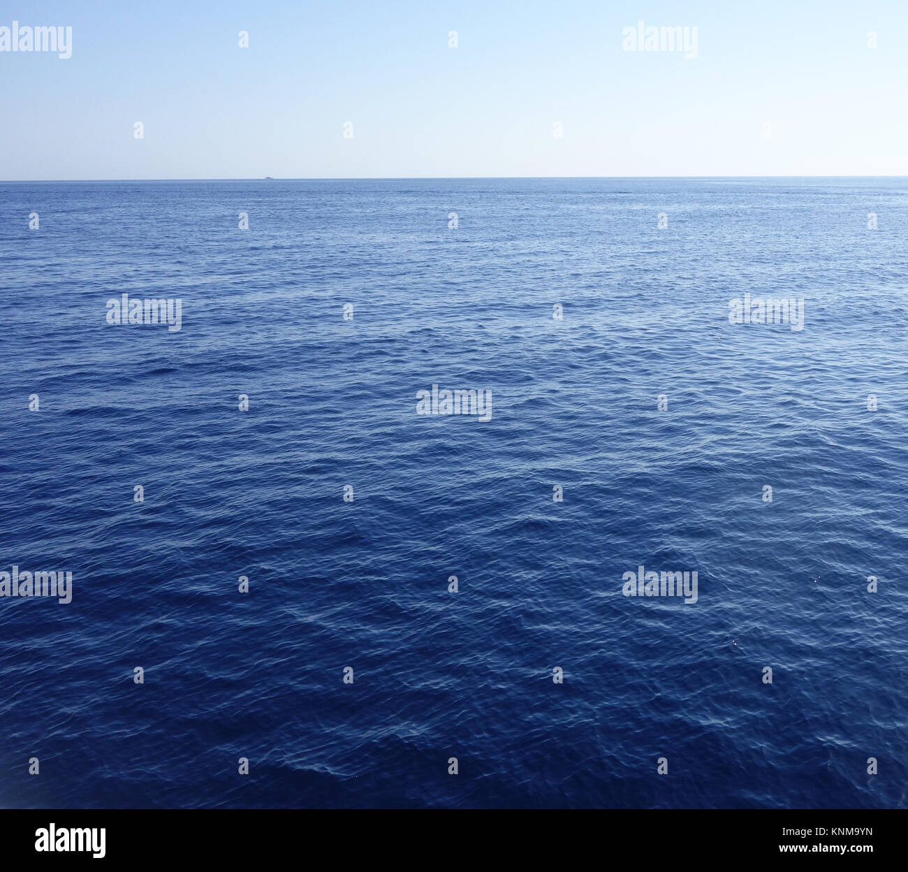 beautiful blue sea and sky Stock Photo - Alamy