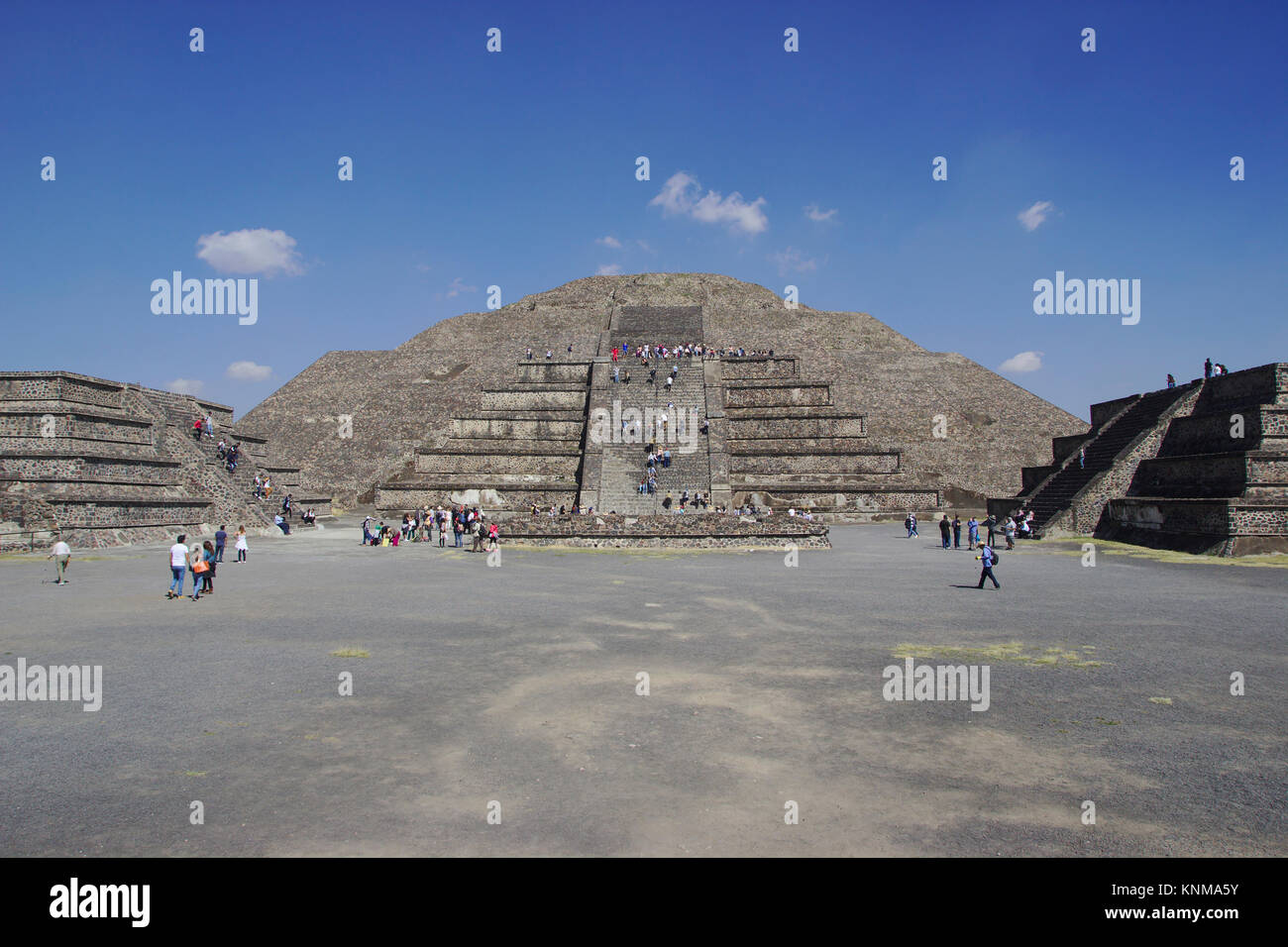 Aztec Pyramid Of The Moon Blasts Energy Vortex From Apex