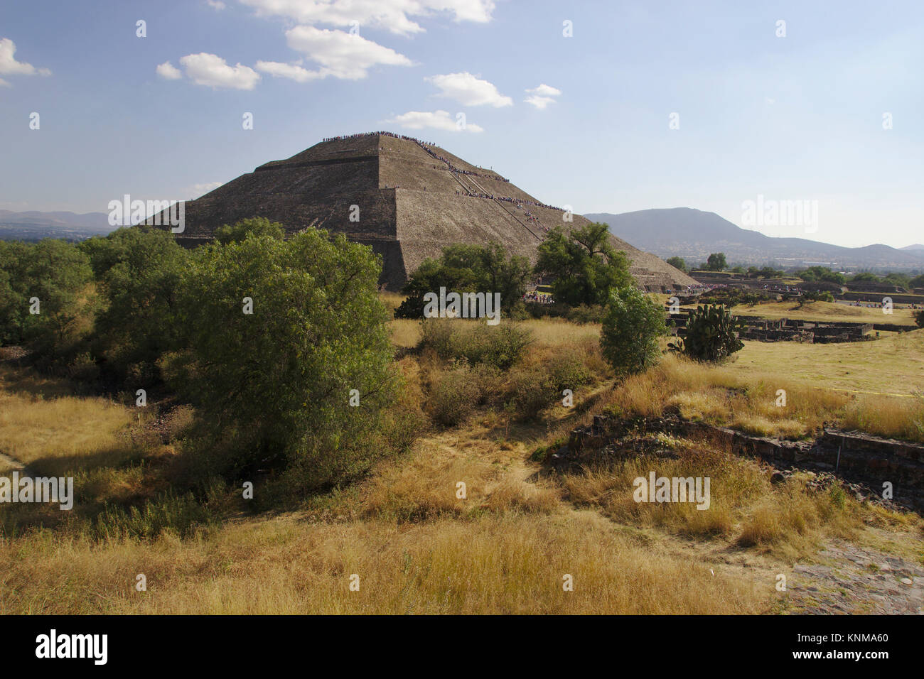 Pyramid of the Sun, Teotihuacán, Mexico Stock Photo - Alamy