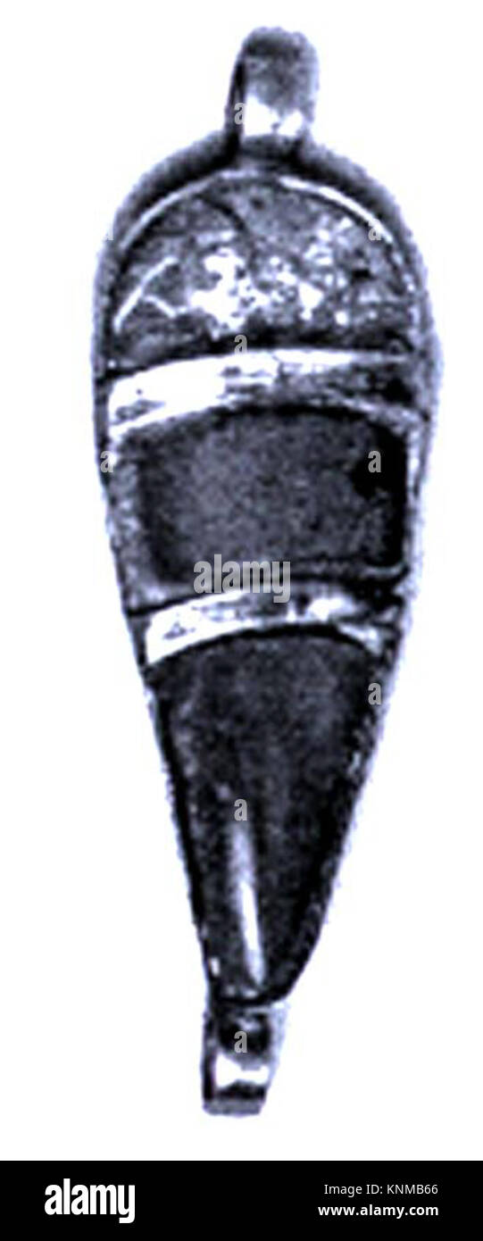 Inlaid Drop Pendant, New Kingdom, Dynasty 18, Reign of Thutmose III, ca ...