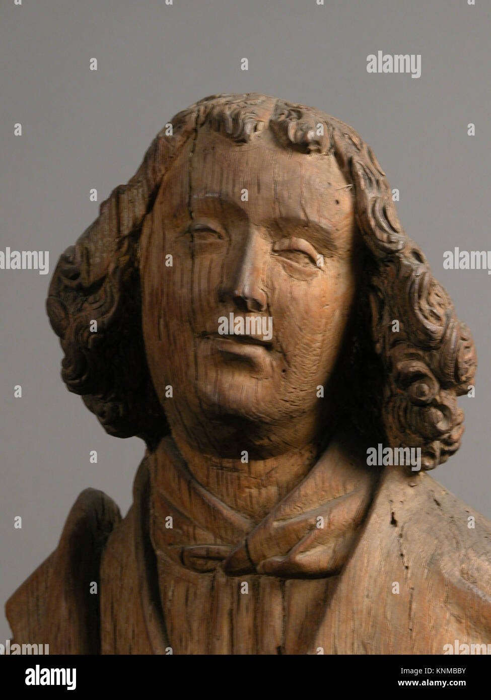 Angel with handkerchief of Saint Veronica, ca. 1500, French, Medium ...