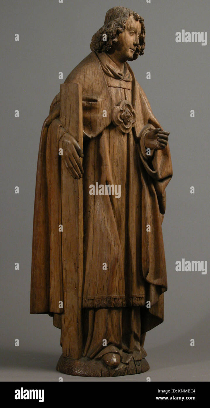 Angel with Emblem of The Passion, ca. 1500, French, Medium: Oak Stock ...