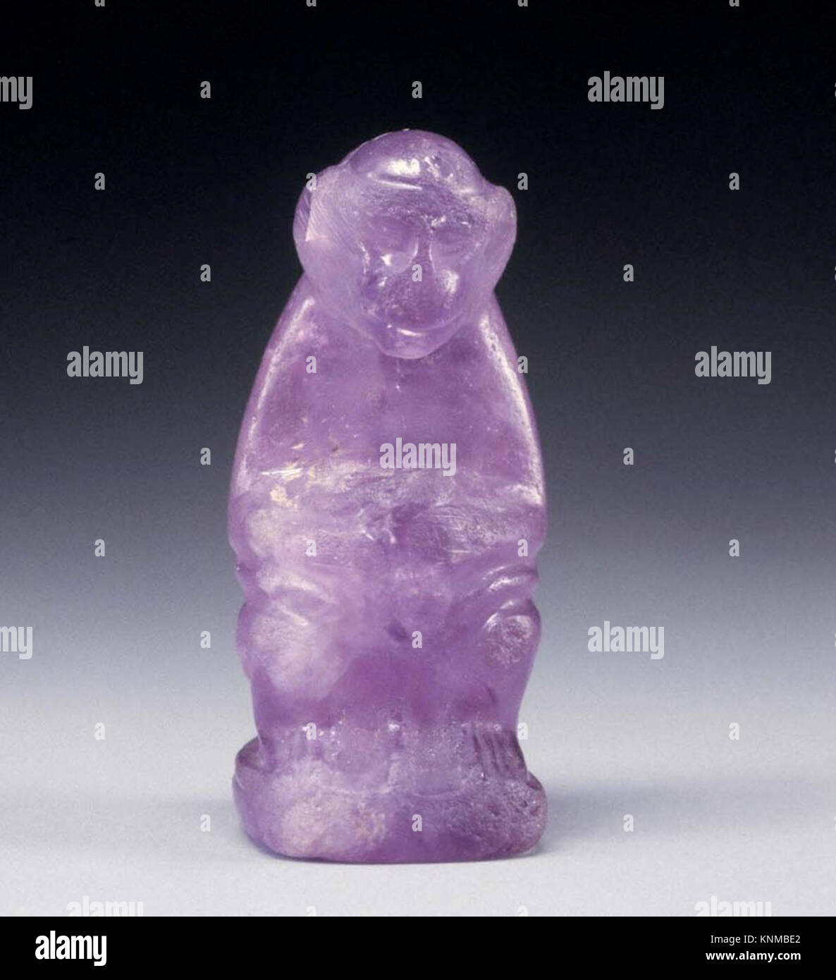 Female Monkey Holding Its Baby, Period: Middle Kingdom, Dynasty 12, ca ...