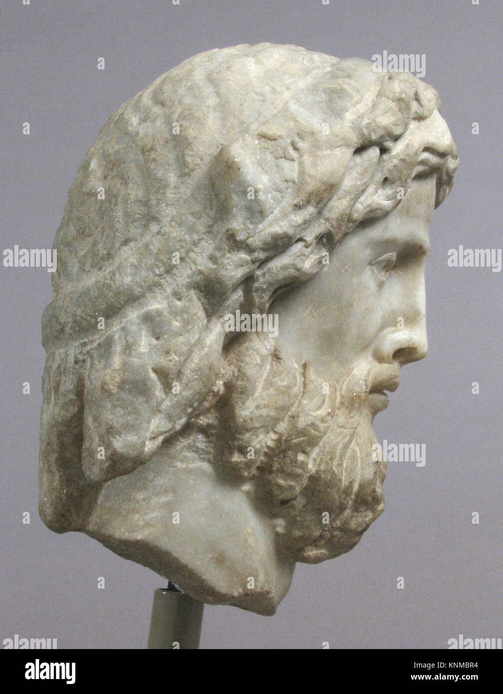 Head of Christ or Zeus, 3rd or 4th century or later transformation ...