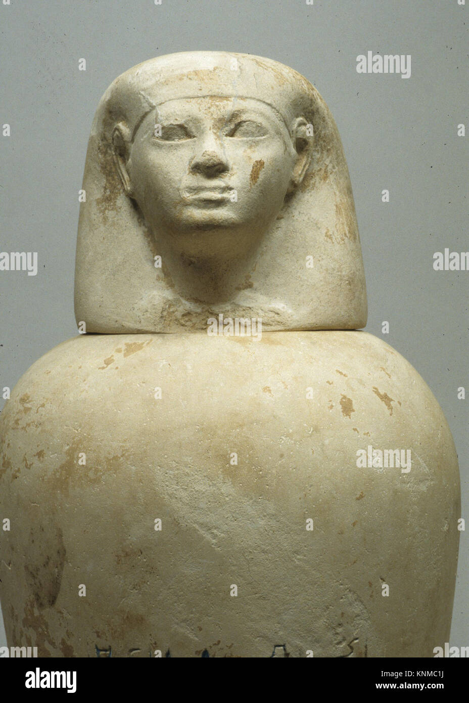 Canopic Jar of Manhata, Period: New Kingdom, Dynasty 18, Reign of ...