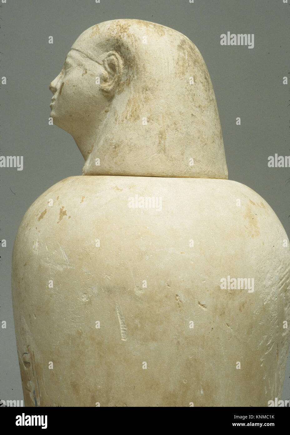 Canopic Jar of Manhata, Period: New Kingdom, Dynasty 18, Reign of ...
