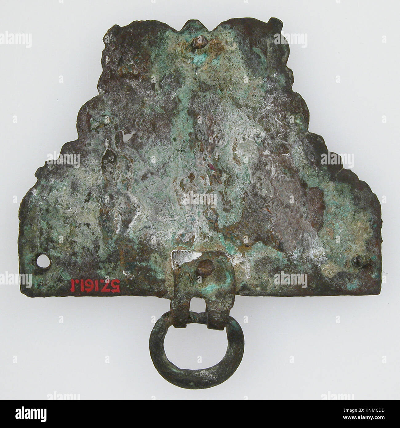 Belt Mount, 4th century, Late Roman, Medium: Copper alloy Stock Photo ...