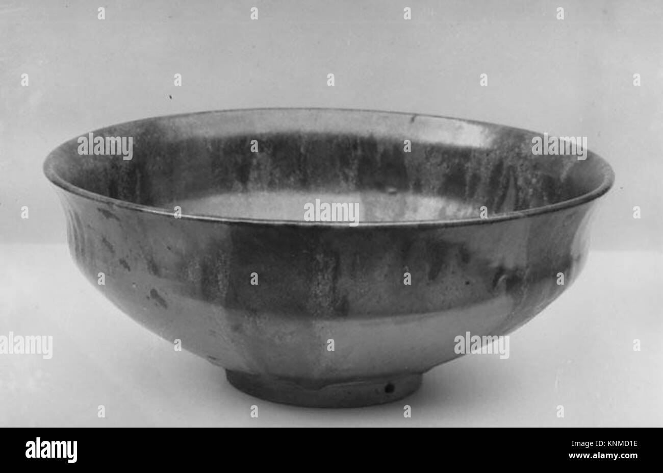 A 1895 French stoneware bowl designed by Alexandre Bigot, featuring ...