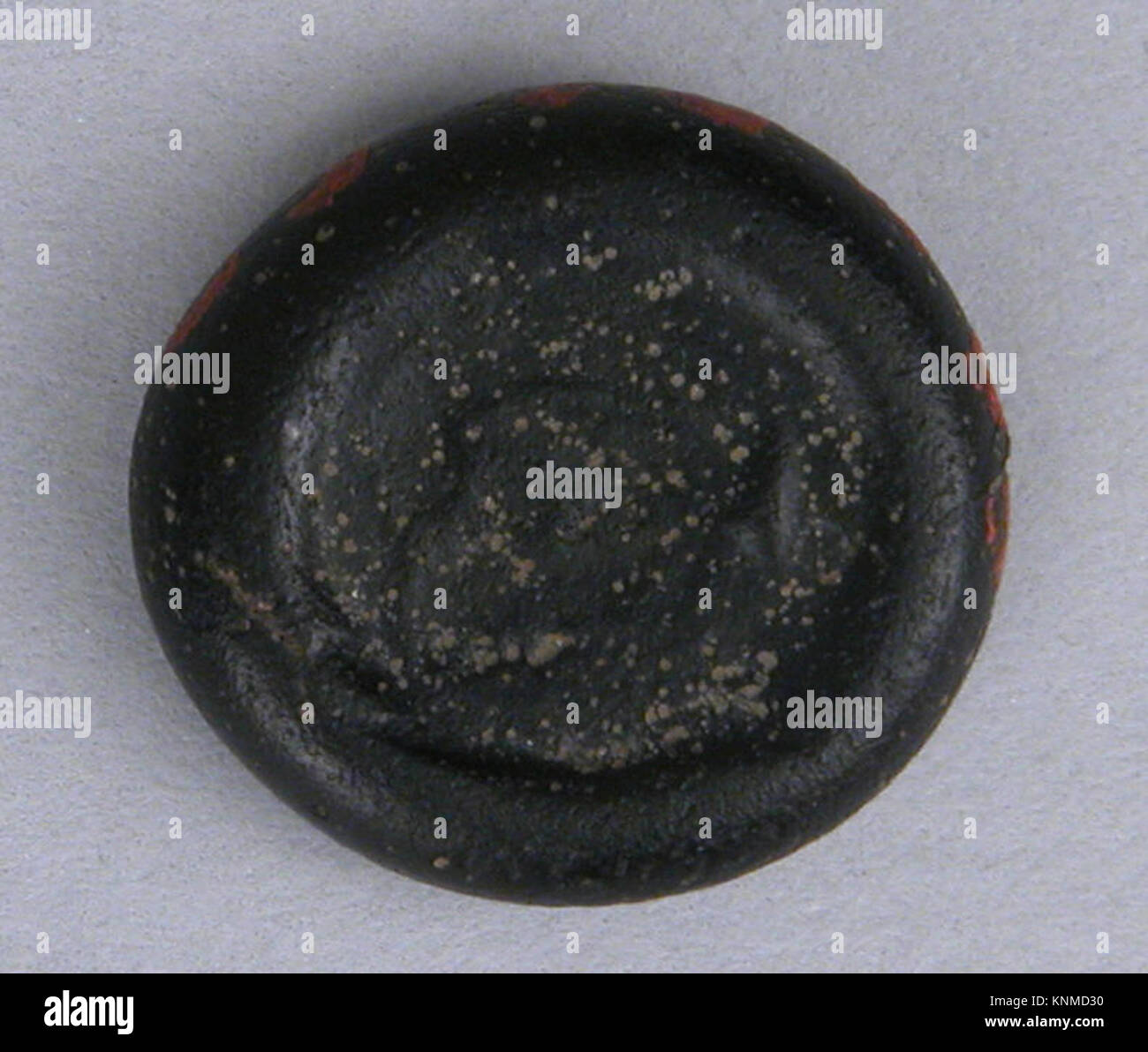 Egyptian glass coin weight from the 13th-16th century, used in trade ...