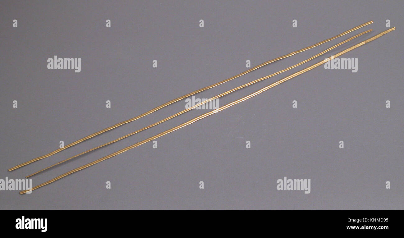 Gold Strip, 700s, Avar Culture, Medium: Gold Stock Photo - Alamy