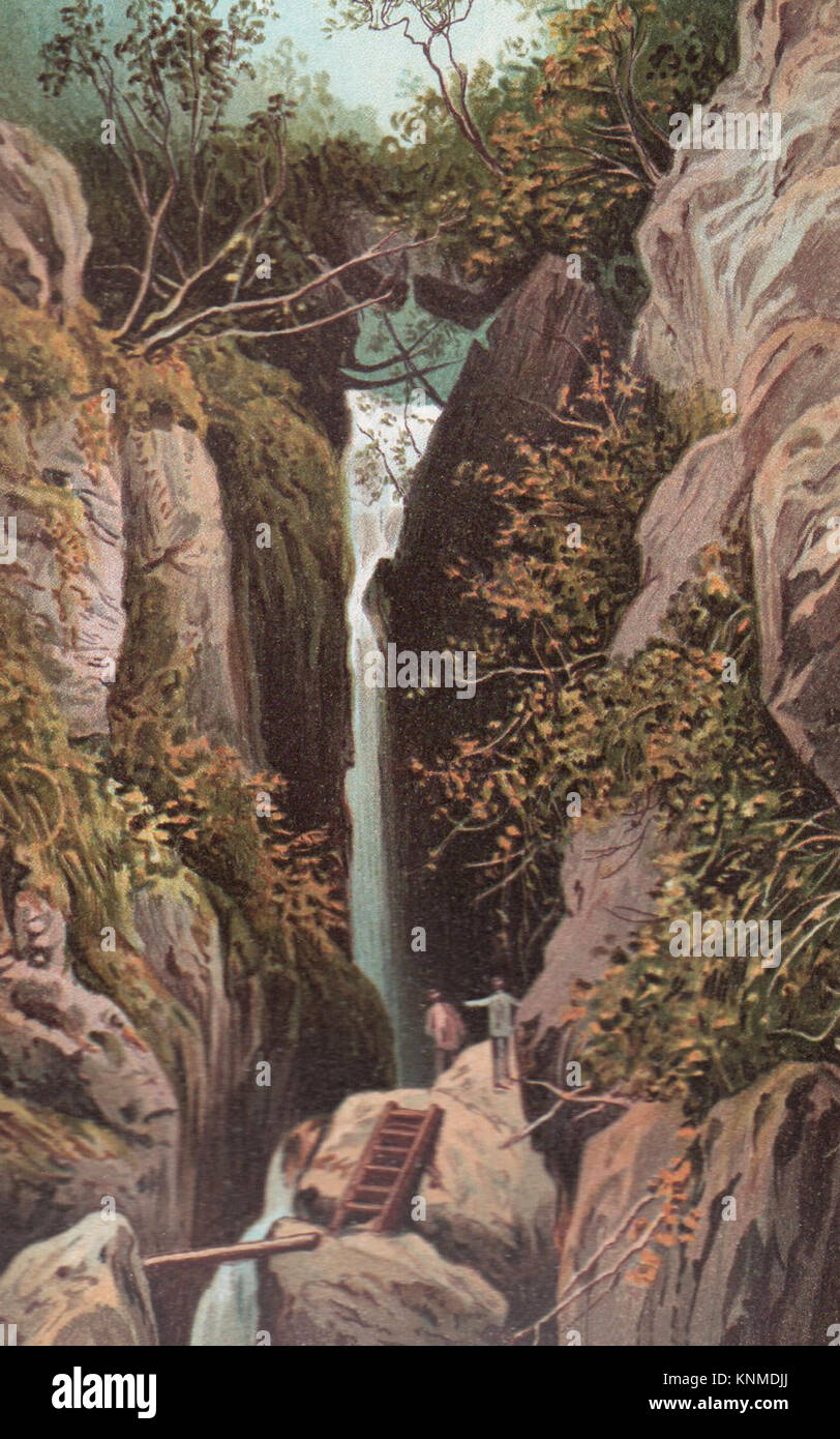 Old dungeon ghyll lake district hi-res stock photography and images - Alamy