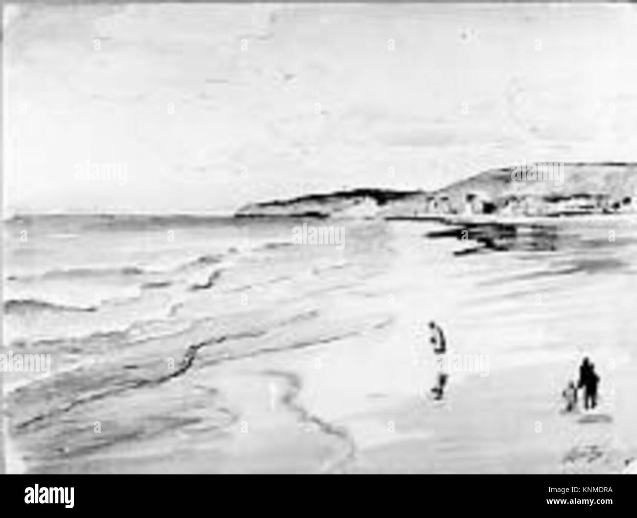 French Sea Coast, Artist: Pierre Gatier (French, 1878–1944), Medium ...