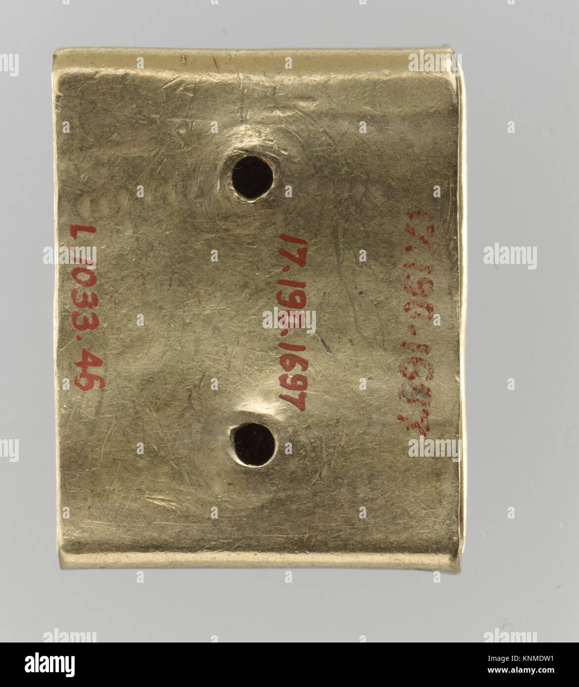 Gold Slide for a Belt, 700s, Avar Culture, Medium: Gold, cast Stock ...