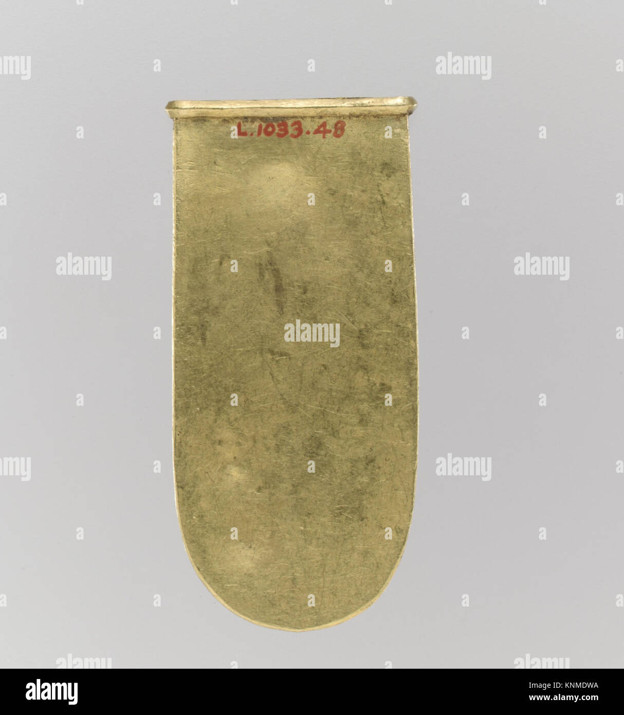 Gold Strap End (Unfinished), 700s, Avar Culture, Medium: Gold Stock ...