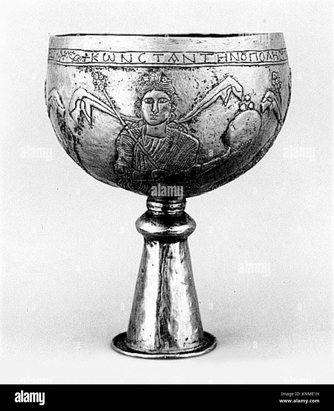 Goblet with Personifications of Cyprus, Rome, Constantinople, and ...
