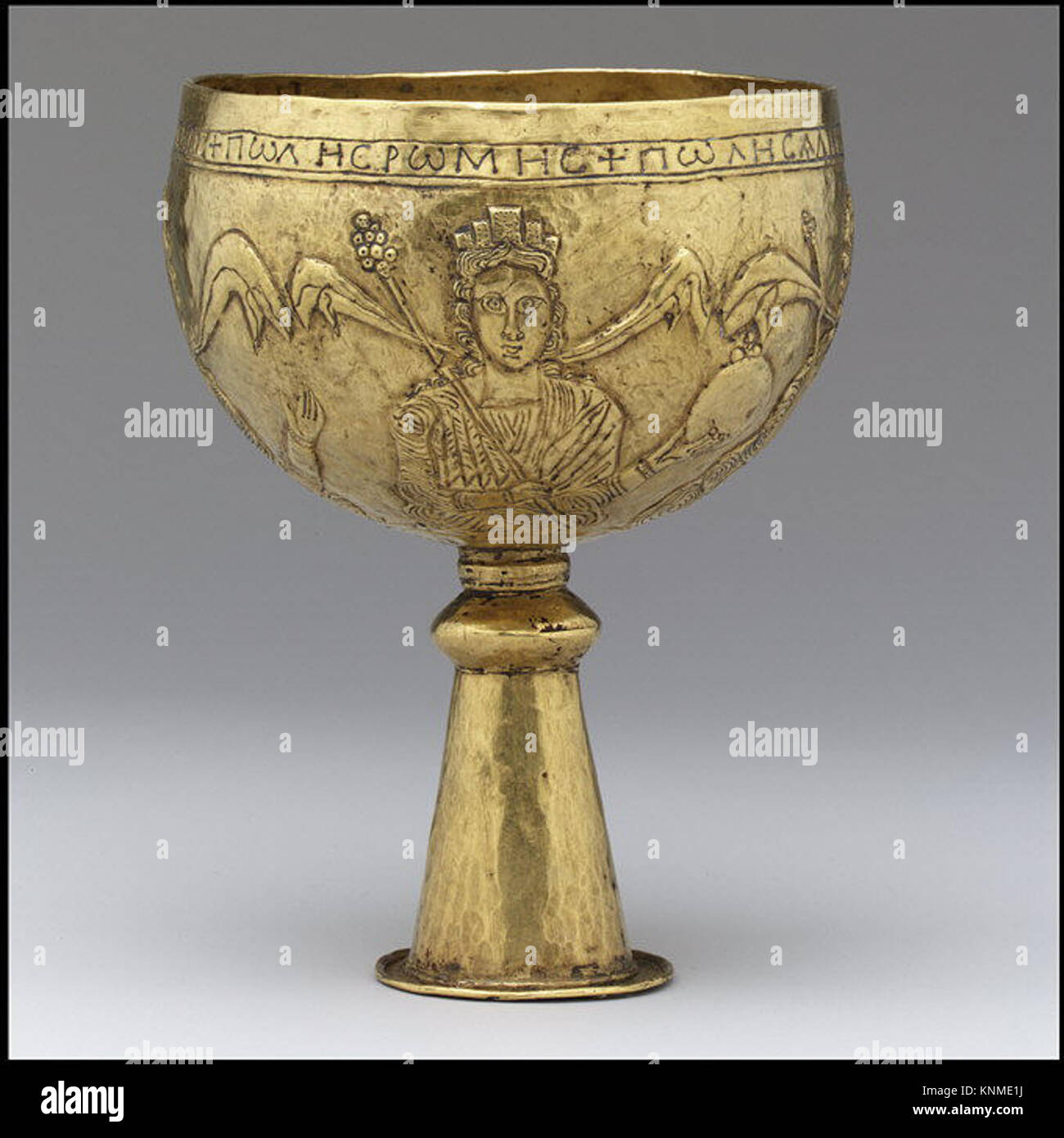 Goblet with Personifications of Cyprus, Rome, Constantinople, and ...