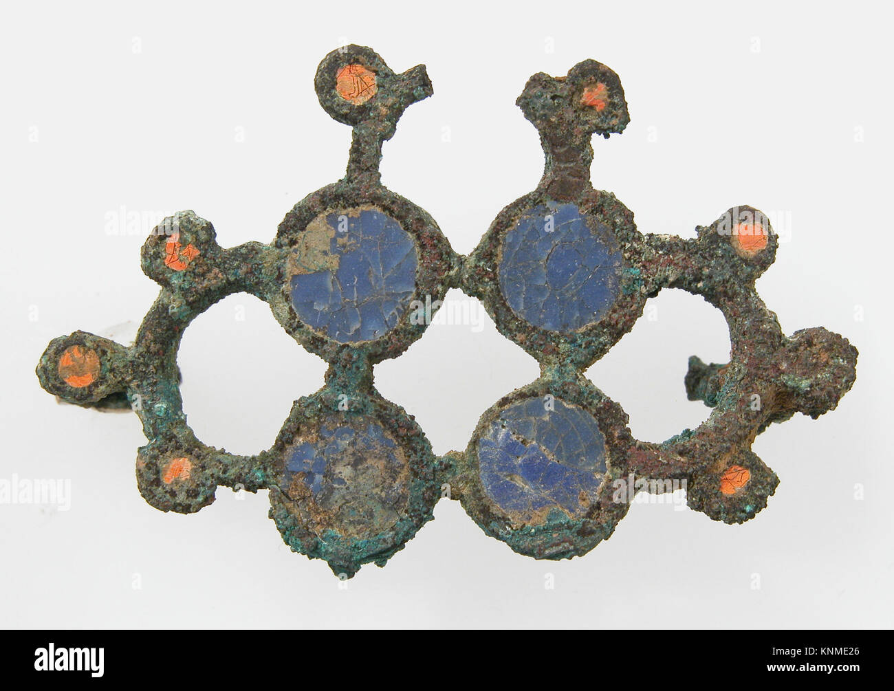 Brooch, 2nd-3rd century, Roman, Medium: Champlevé enamel, bronze Stock ...