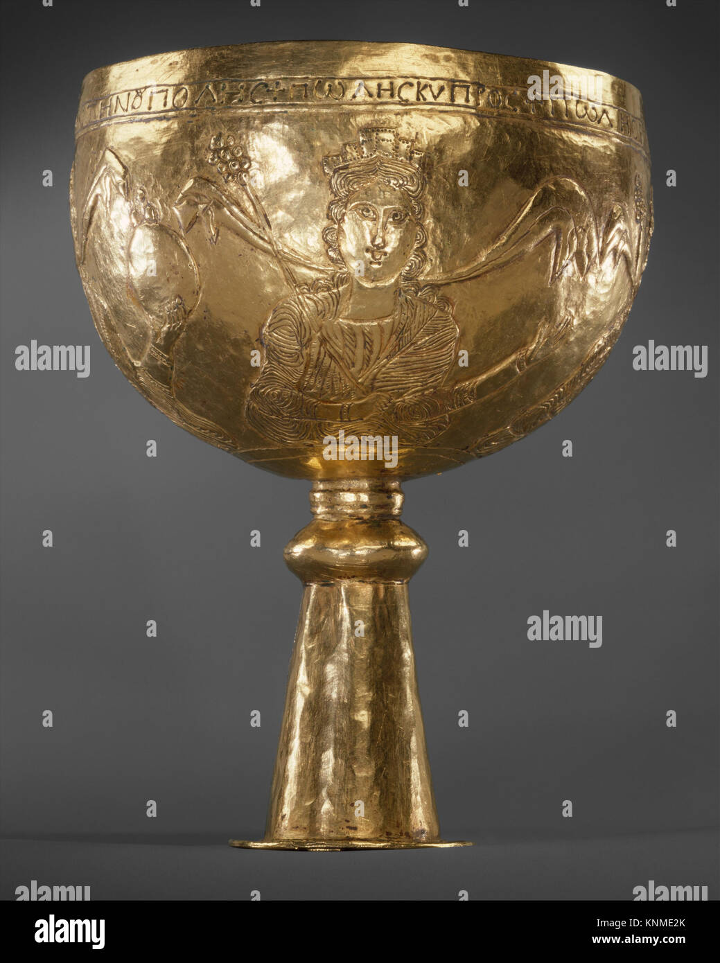 Goblet with Personifications of Cyprus, Rome, Constantinople, and ...