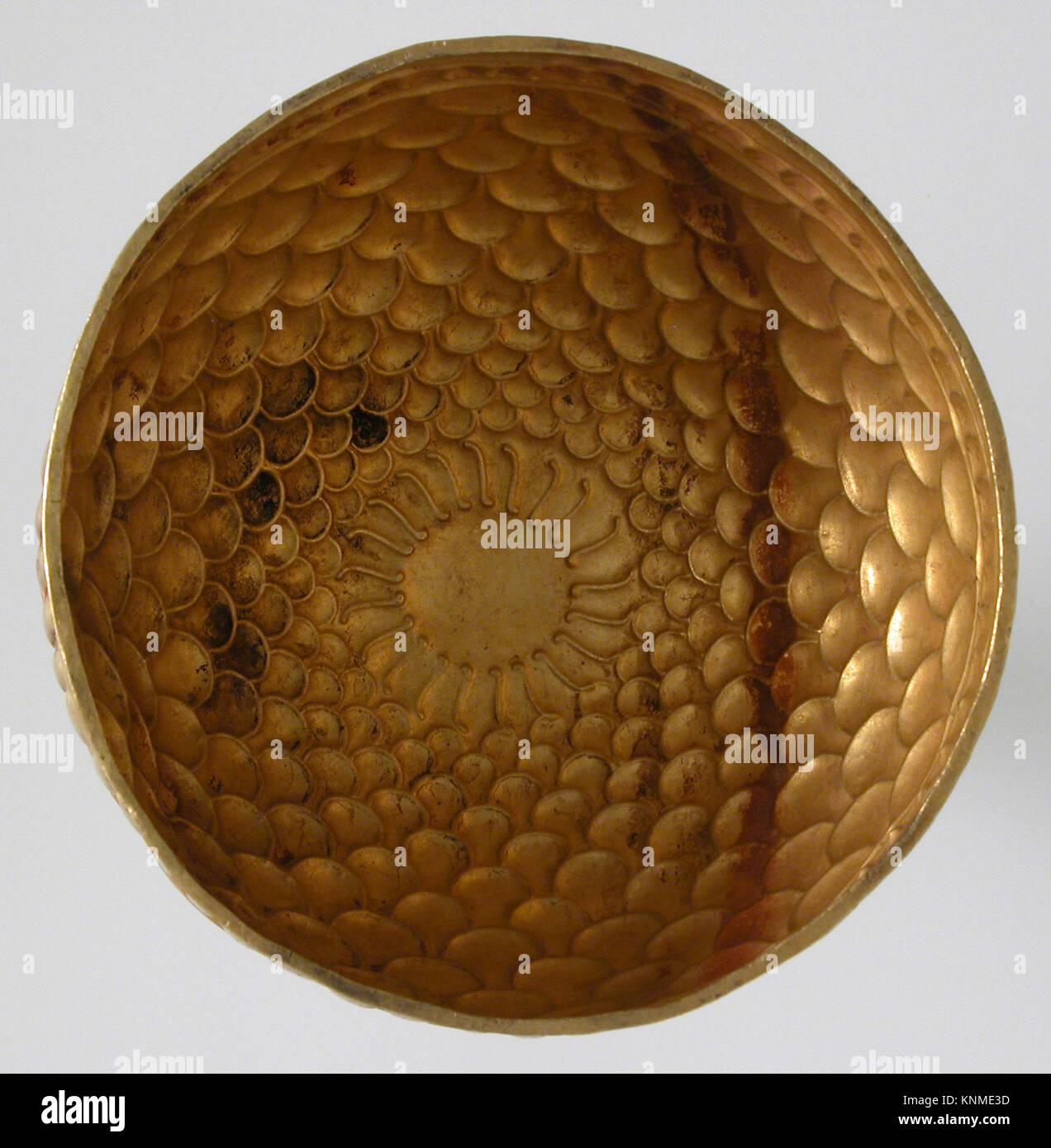 Gold goblet from the 700s associated with Avar or Byzantine culture ...