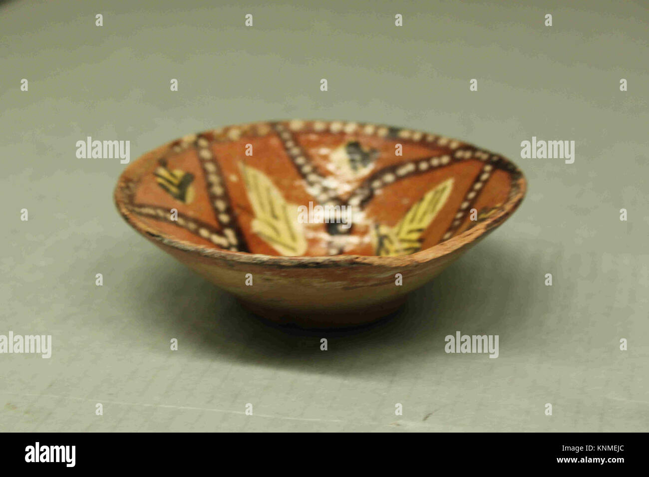 Bowl with Polychrome Decoration on a Red Slip Ground, 9th century ...