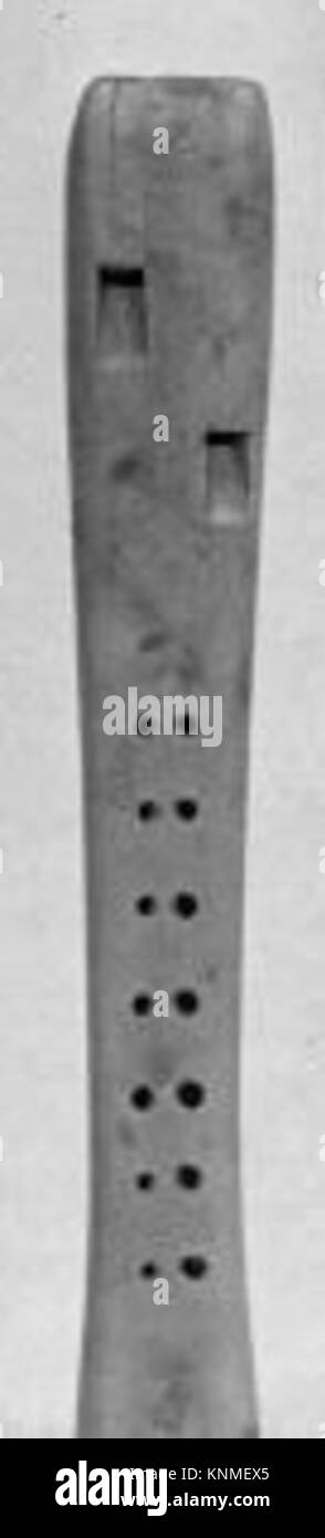 Double Recorder in A-flat, 18th century, German, Medium: Wood Stock ...