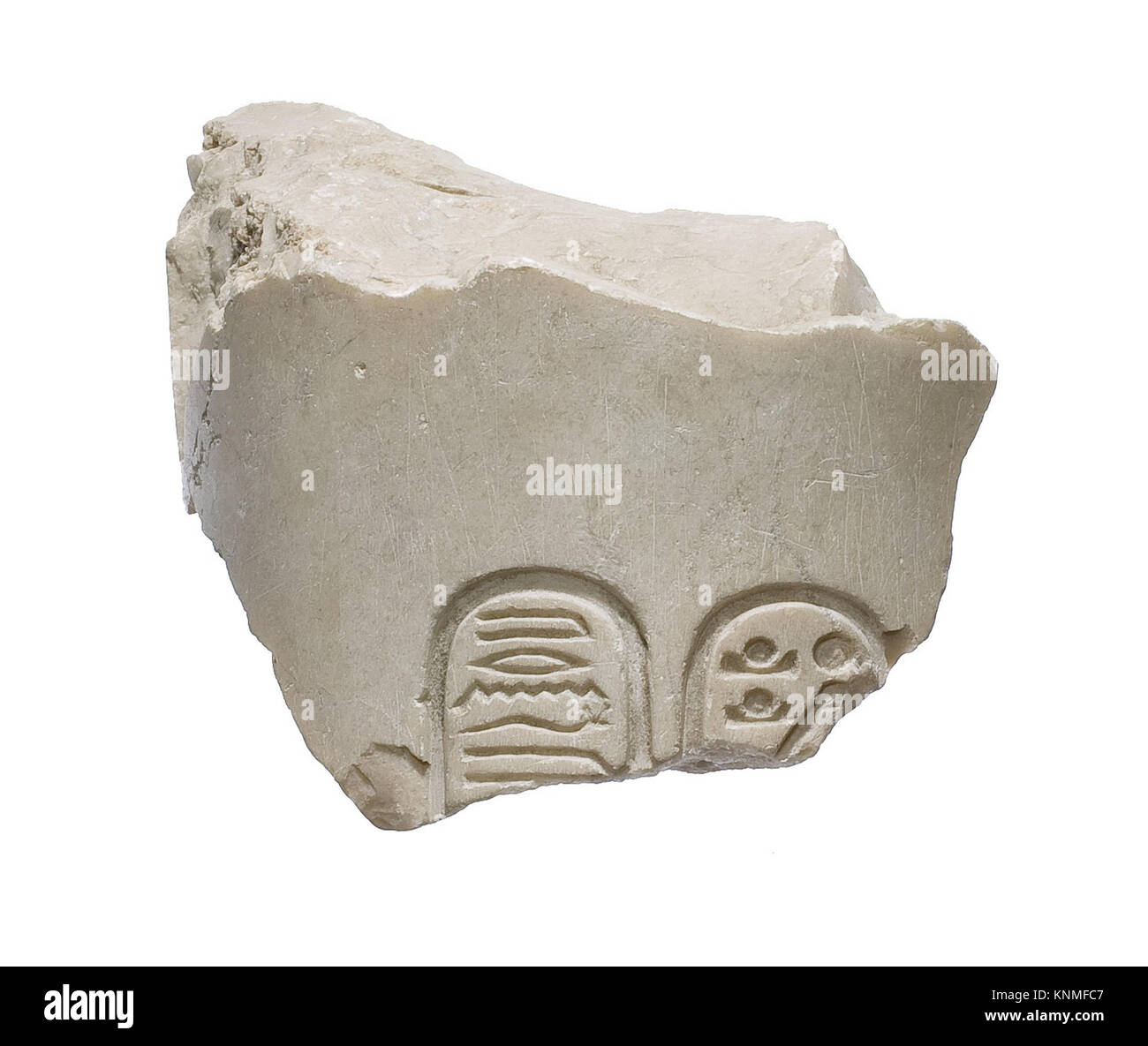 Arm, outside shoulder, Aten cartouches, Period: New Kingdom, Amarna ...
