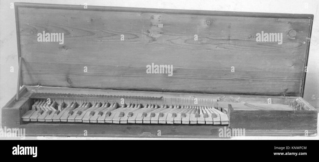 Clavichord, Attributed to Johann Adam Türig (ca. 1617–1693), mid-to ...