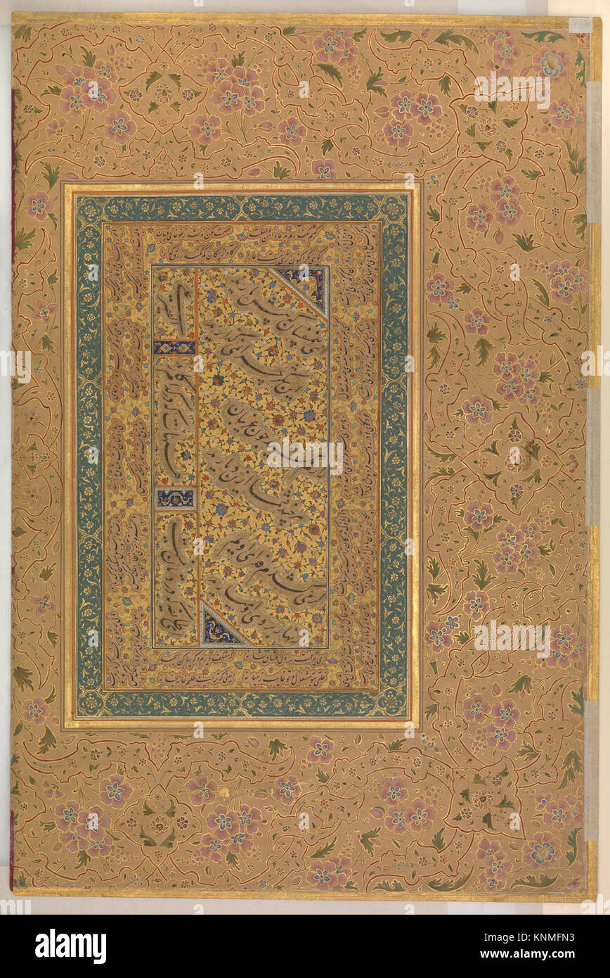 A folio titled 'Dancing Dervishes' from the Shah Jahan Album ...