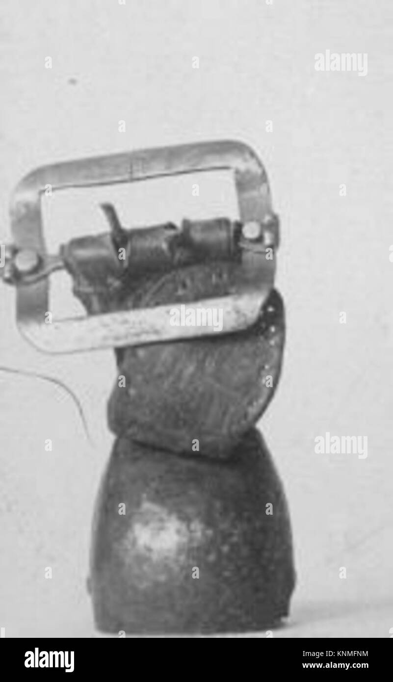 Cattle Bell, 1732, Austrian, Medium: Metal (iron, copper Stock Photo ...