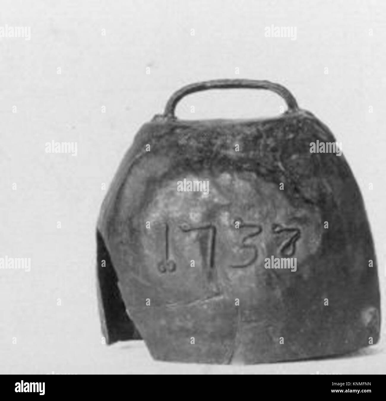 Vintage iron bell Black and White Stock Photos & Images - Alamy
