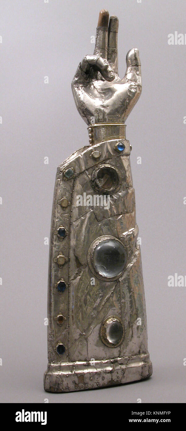 Arm Reliquary, 13th century, with 15th century additions, French ...