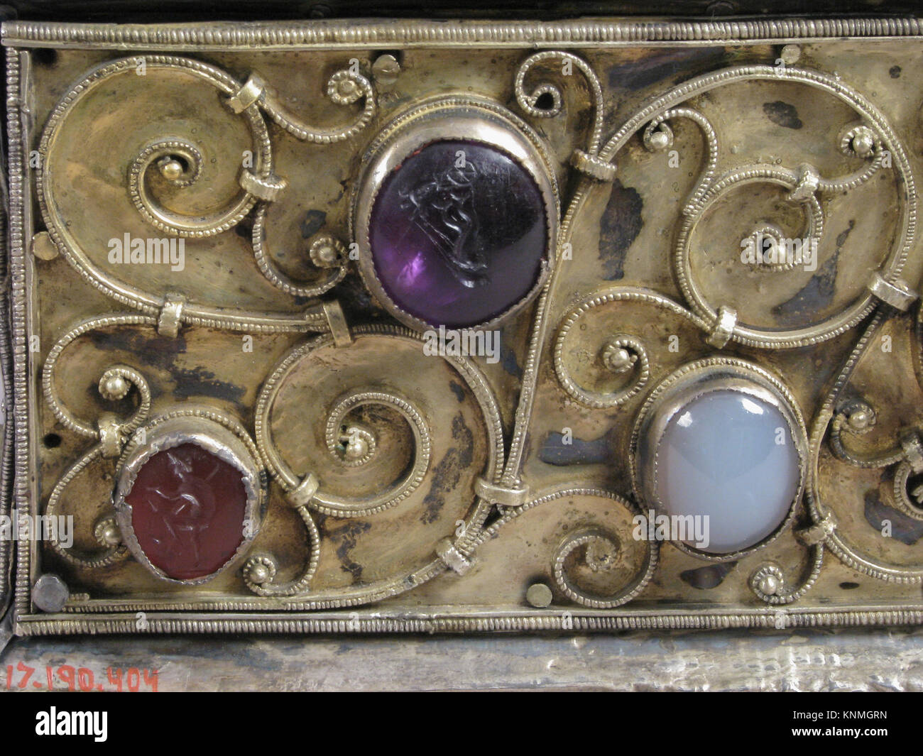 This 12th-century German chasse is a reliquary made of silver-gilt and ...