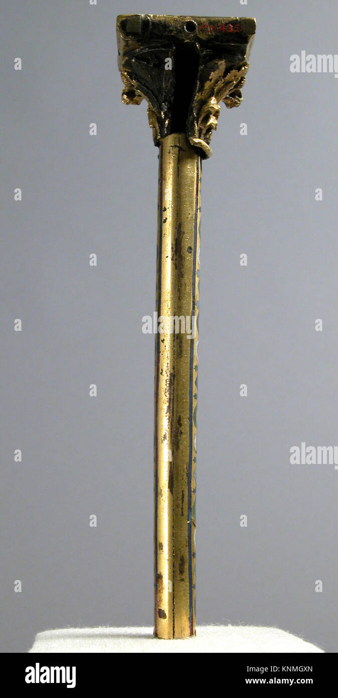 A German colonnette from a reliquary shrine, circa 1175-1200, made of ...