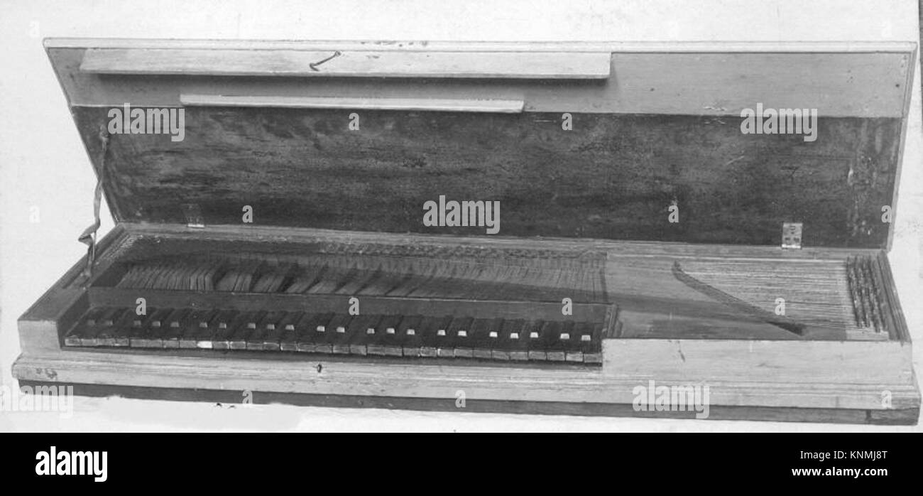 A clavichord in the MET collection, cataloged as MUS896A 504534, a ...