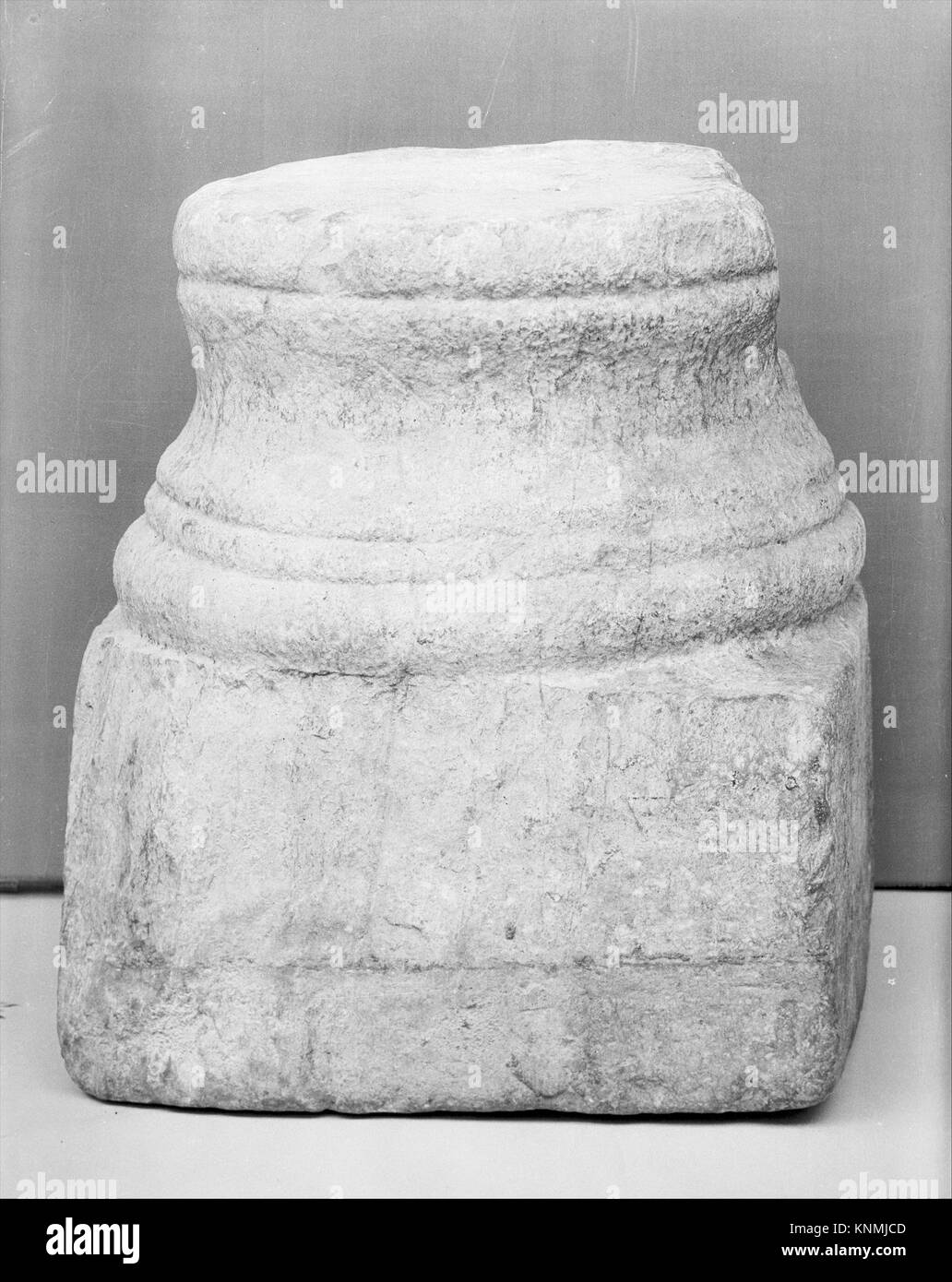 A column base artifact from the MET collection, cataloged as 99969 and ...